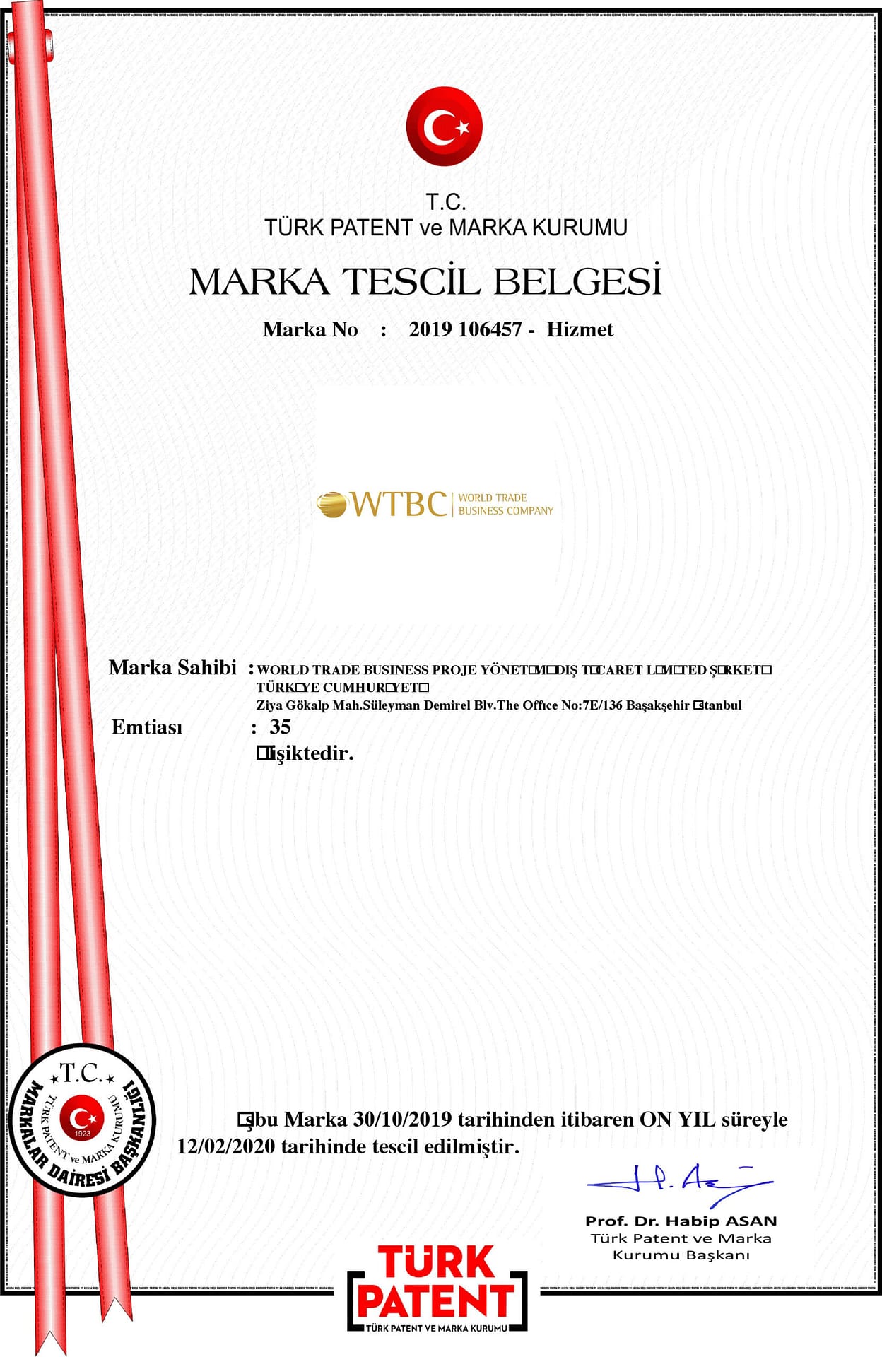 Our Certifications | International Quality Standards – WTBCompany